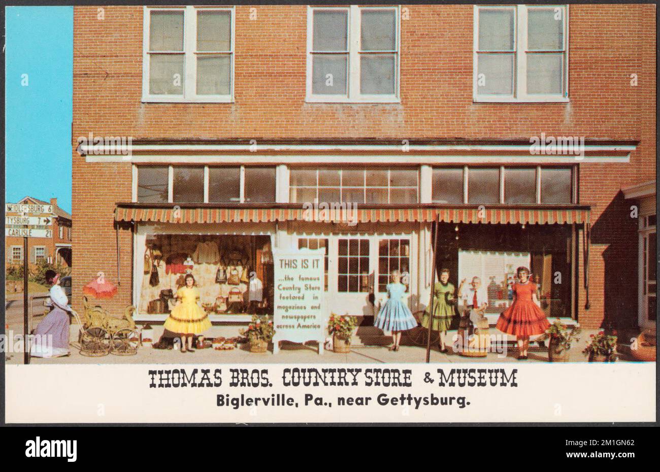 Thomas Bros. Country Store and Museum, Biglerville, Pa. near Gettysburg ...