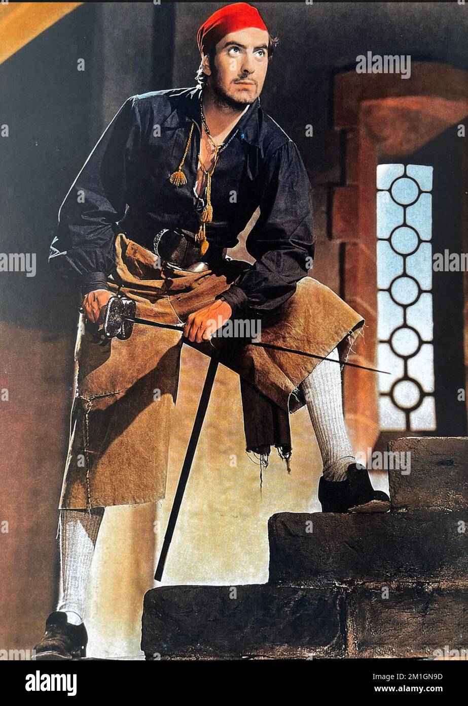 THE BLACK SWAN 1942 20th Century Fox film with Tyrone Power Stock Photo ...