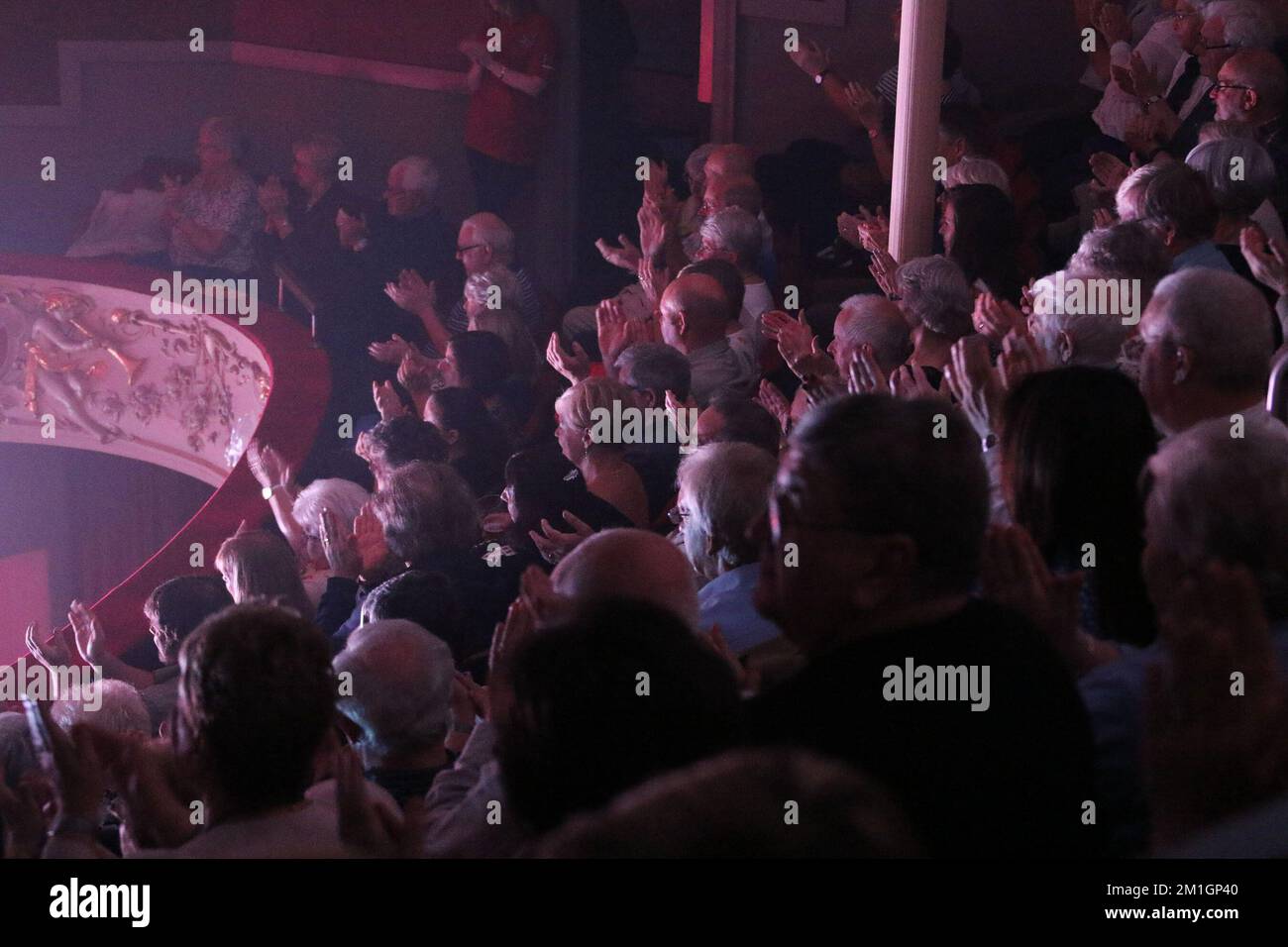 Scottish Comedian Dean Park & his wife Karen Logan entertaining at the ...
