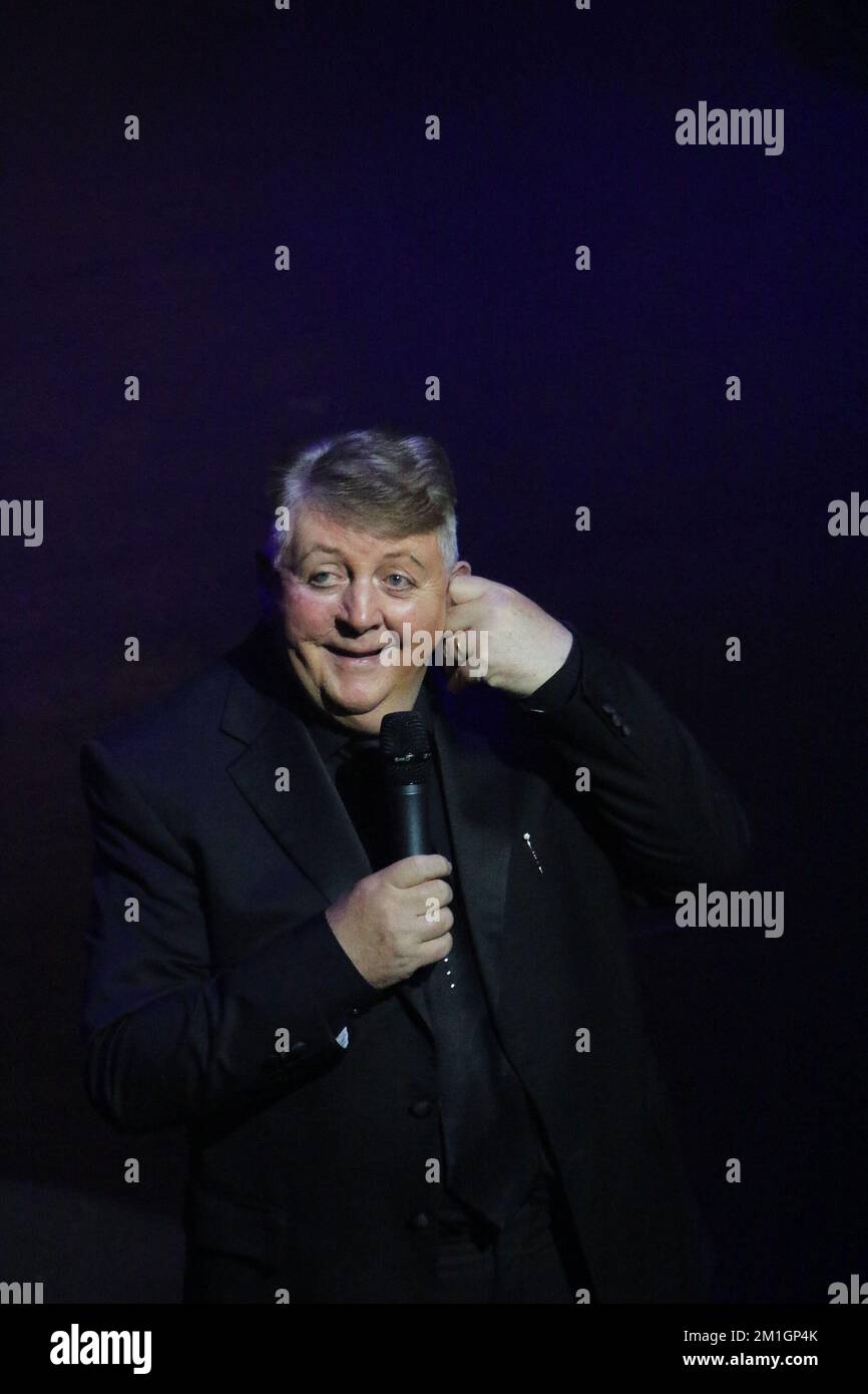 Scottish Comedian Dean Park & his wife Karen Logan entertaining at the ...