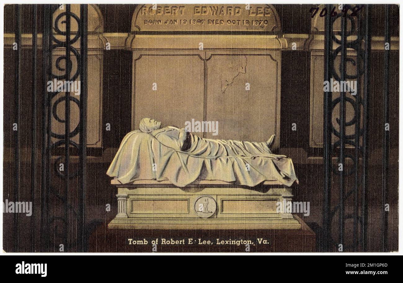 Tomb of Robert E. Lee, Lexington, Va. , Tichnor Brothers Collection ...