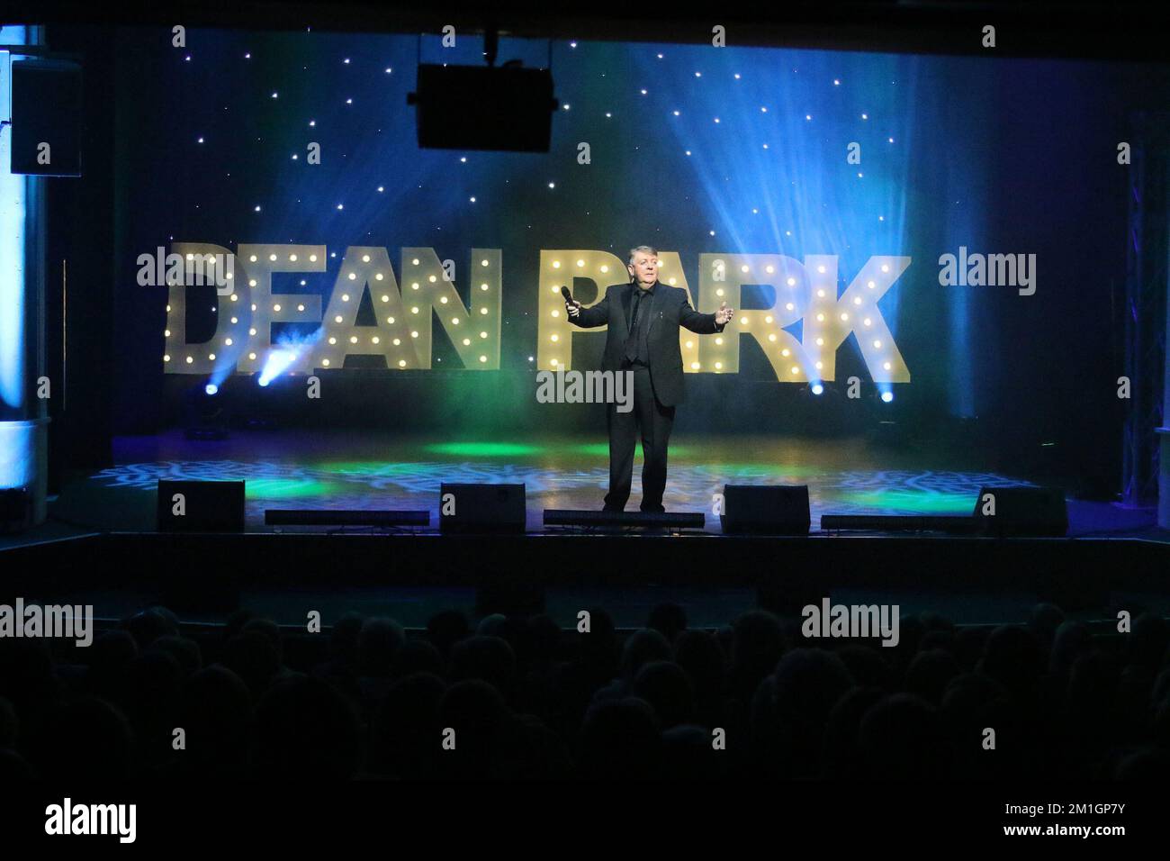 Scottish Comedian Dean Park & his wife Karen Logan entertaining at the ...
