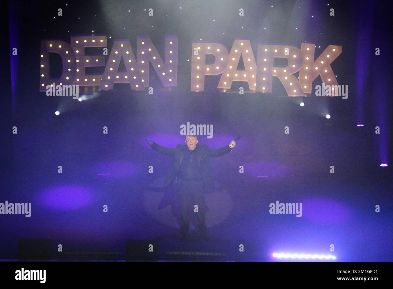 Scottish Comedian Dean Park & his wife Karen Logan entertaining at the ...