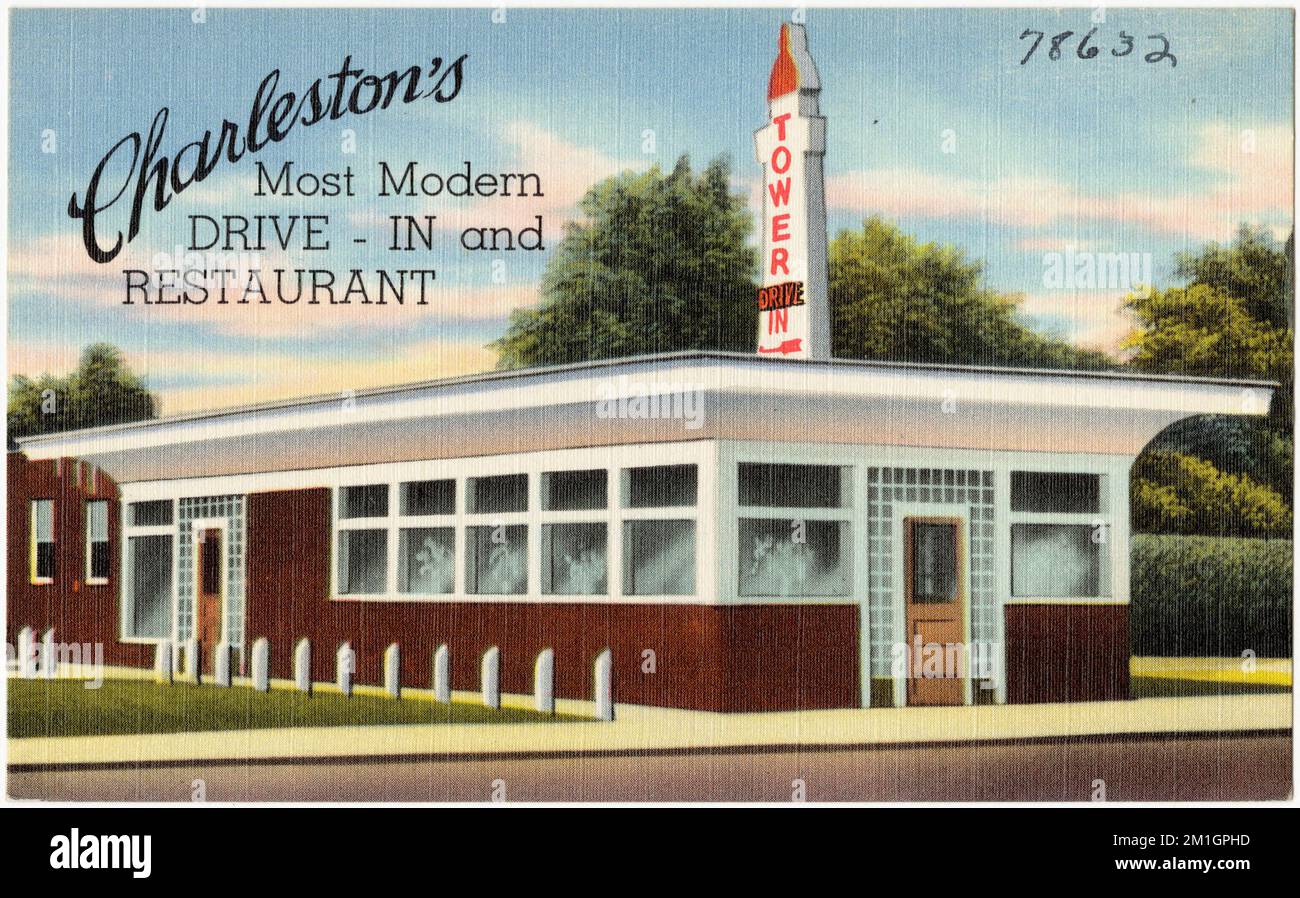 Tower Drive-in & Restaurant, Charleston's most modern drive-in and ...