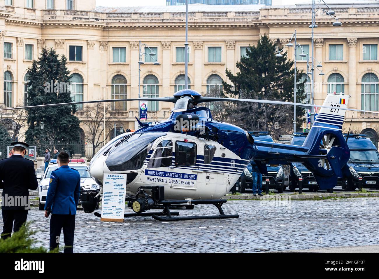 Romanian Police (Politia Romana) car show in Bucharest, Romania, 2022 ...