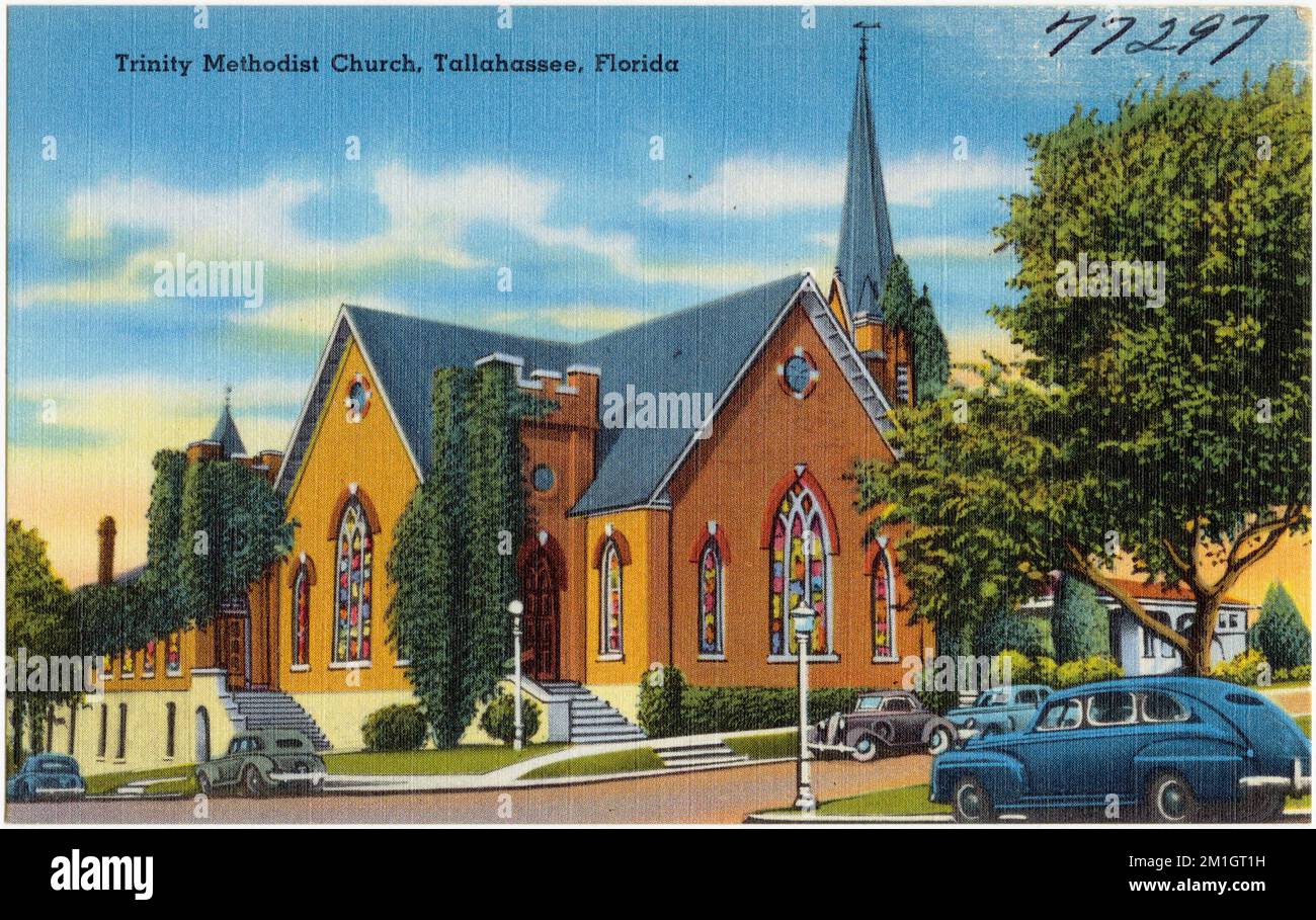 Trinity Methodist Church, Tallahassee, Florida , Churches, Tichnor ...