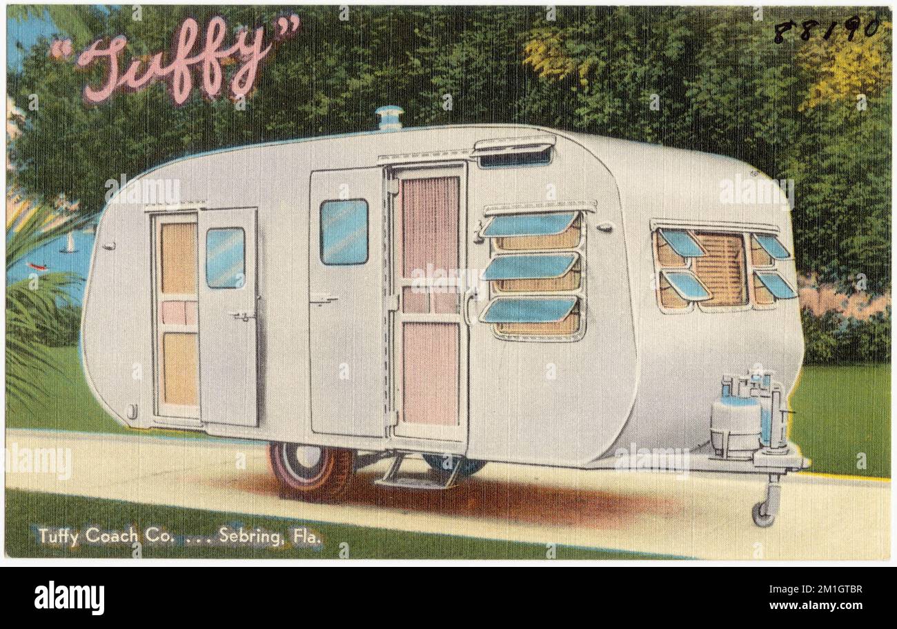 'Tuffy'. Tuffy Coach Co.-- Sebring, Fla. , Tichnor Brothers Collection ...