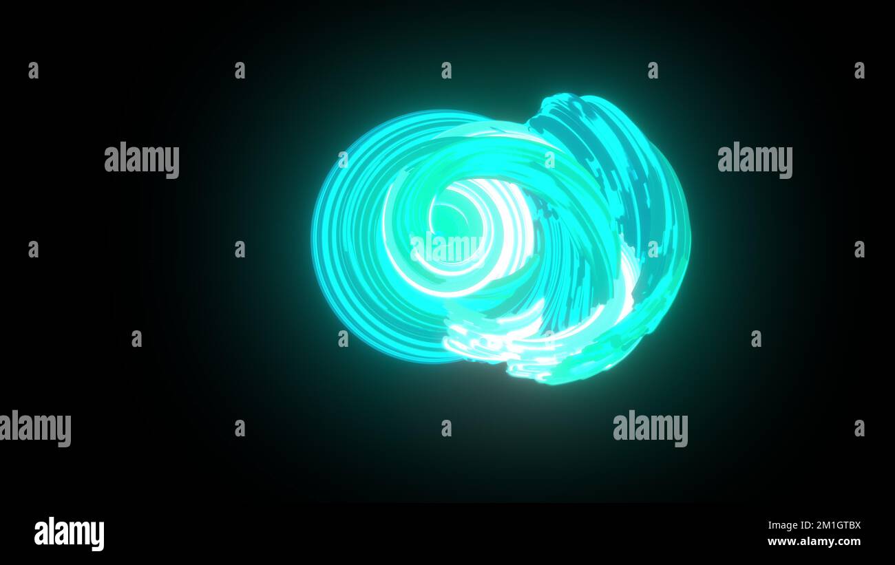 3d glow stripes element. Computer generated 3d render Stock Photo - Alamy