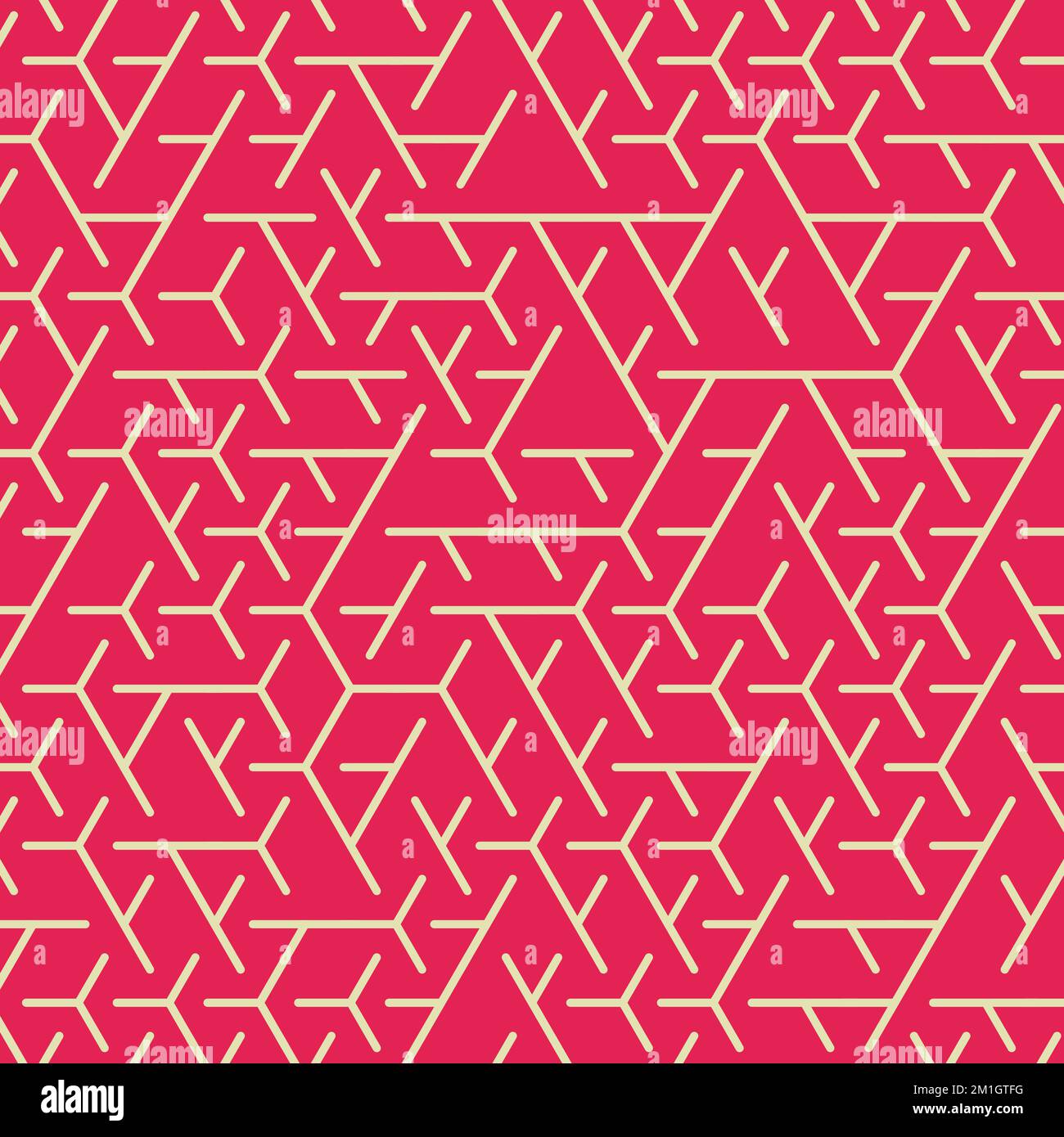 Hexagonal Maze generative pattern illustration Stock Vector Image & Art ...