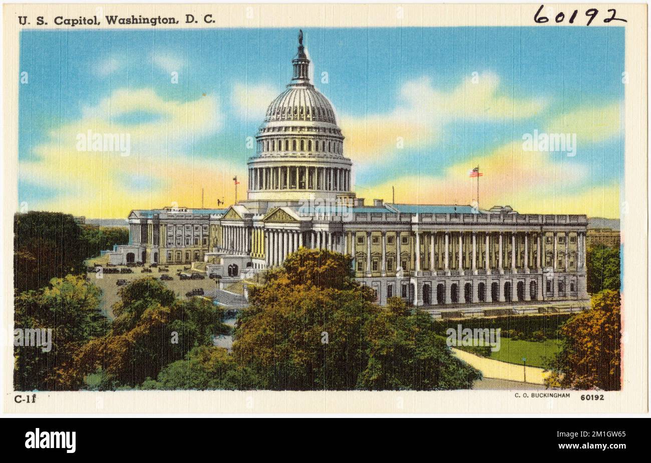 U. S. Capitol, Washington, D. C. , Capitols, Tichnor Brothers ...