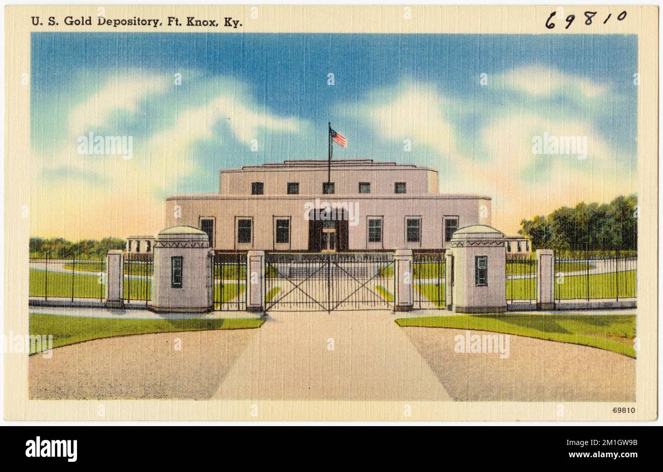U. S. Gold Depository, Ft. Knox, KY. , Military facilities, Commercial ...