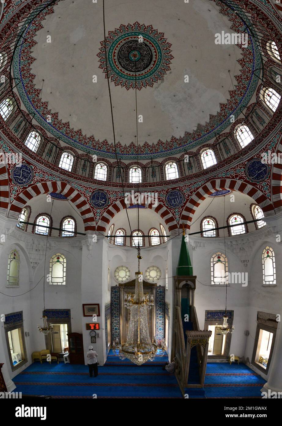 Located in Istanbul, Turkey, Mehmet Aga Mosque was built in the 16th ...