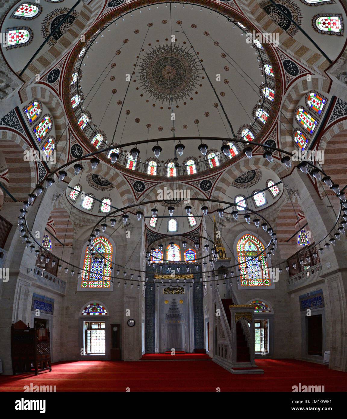 Located in Istanbul, Turkey, the Messiah Ali Pasha Mosque was built in ...