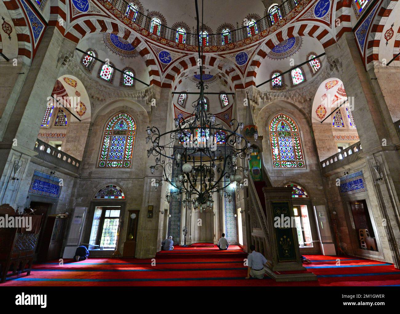 Located in Istanbul, Turkey, the Messiah Ali Pasha Mosque was built in ...