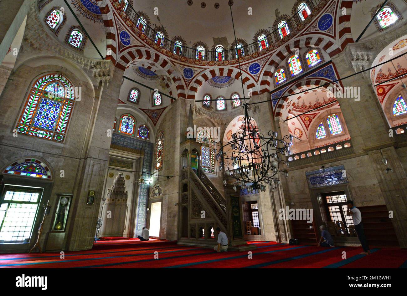 Located in Istanbul, Turkey, the Messiah Ali Pasha Mosque was built in ...