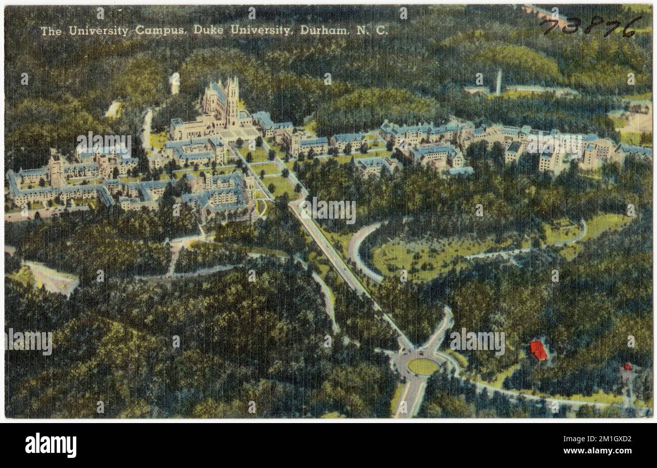 The university campus, Duke University, Durham, N. C. , Universities ...