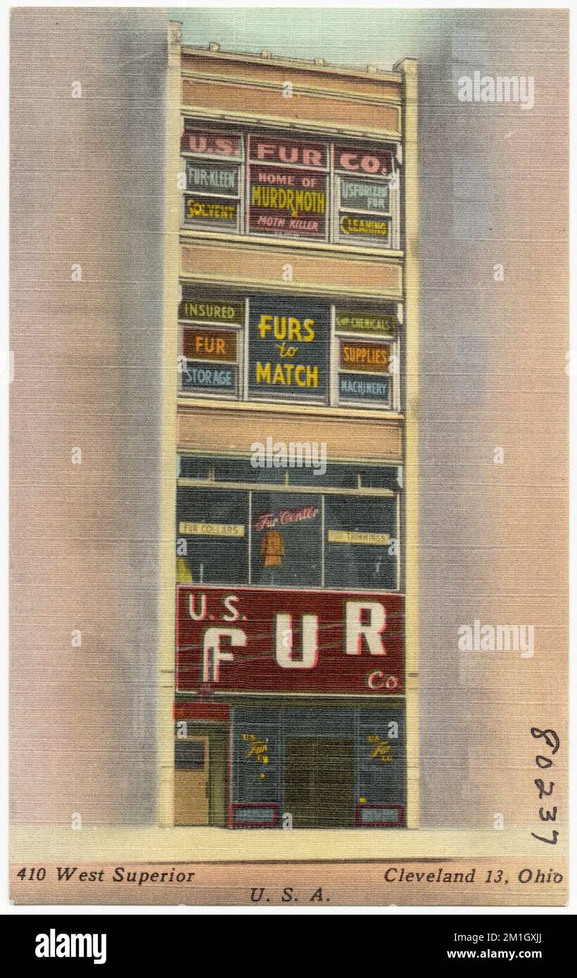 U.S. Fur Co., 410 West Superior, Cleveland 13, Ohio, U.S.A ...
