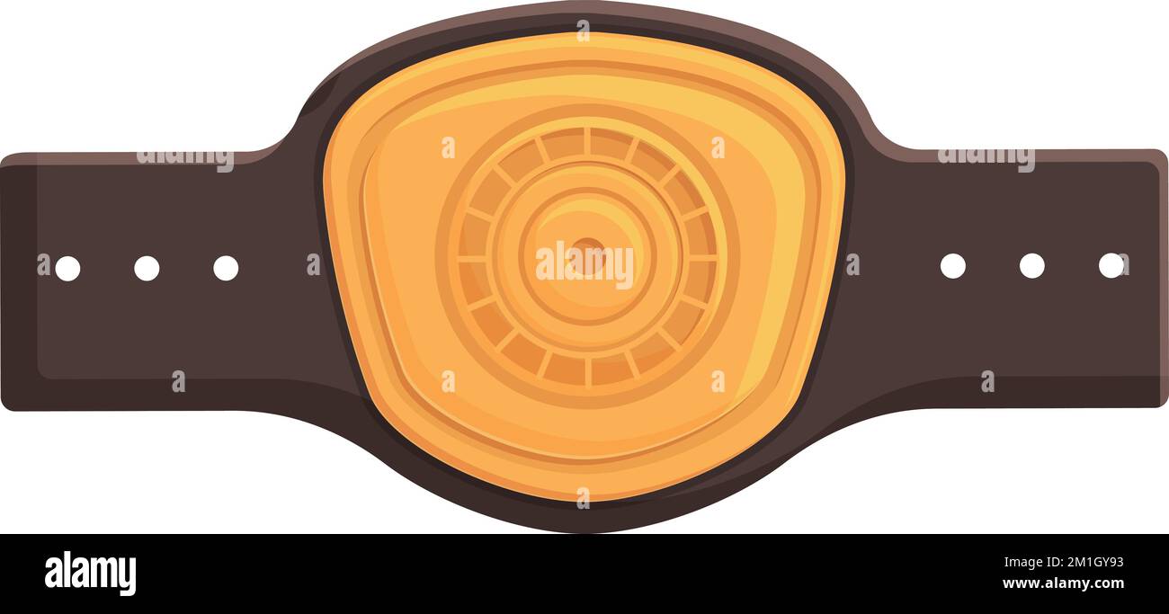 Award belt icon cartoon vector. Sport box. Boxer fight Stock Vector ...