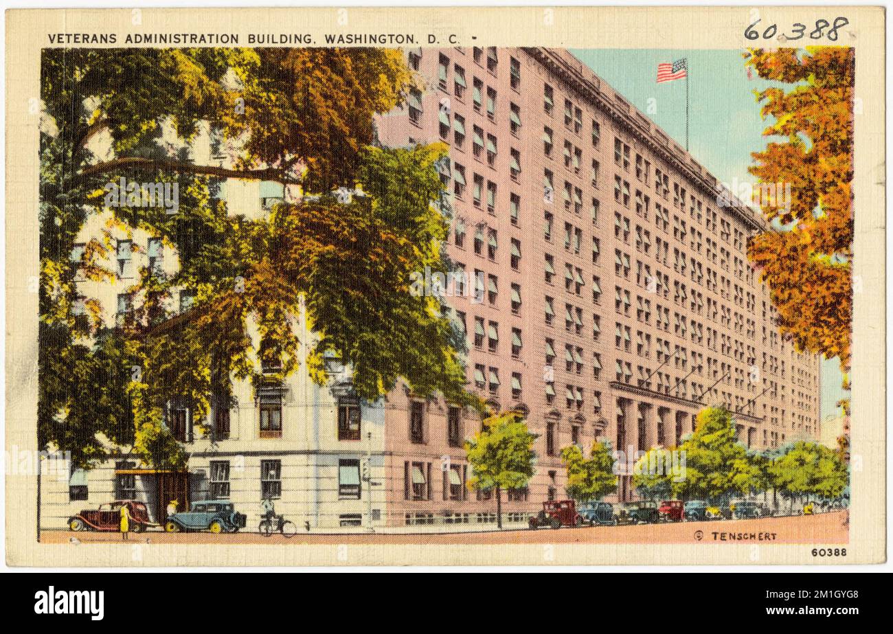 Veterans Administration Building, Washington, D. C. , Military ...