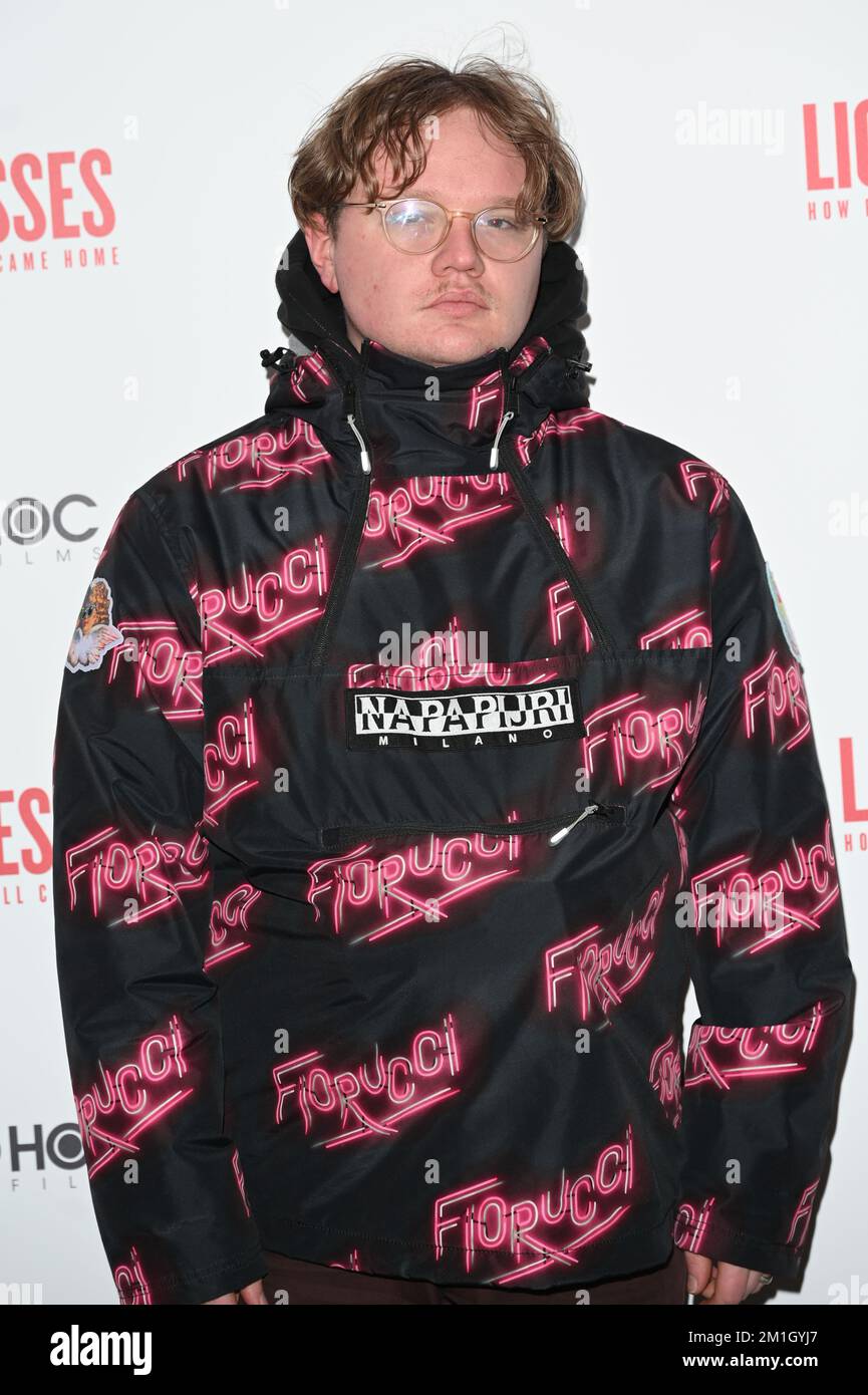 London, UK. 11th December 2022. Rhys Thomas attends the Lionesses ...