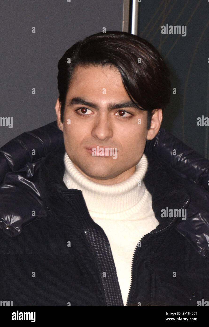 New York, NY, USA. 12th Dec, 2022. Matteo Bocelli pictured as Andrea ...