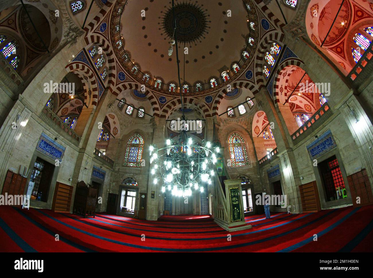 Located in Istanbul, Turkey, the Messiah Ali Pasha Mosque was built in ...