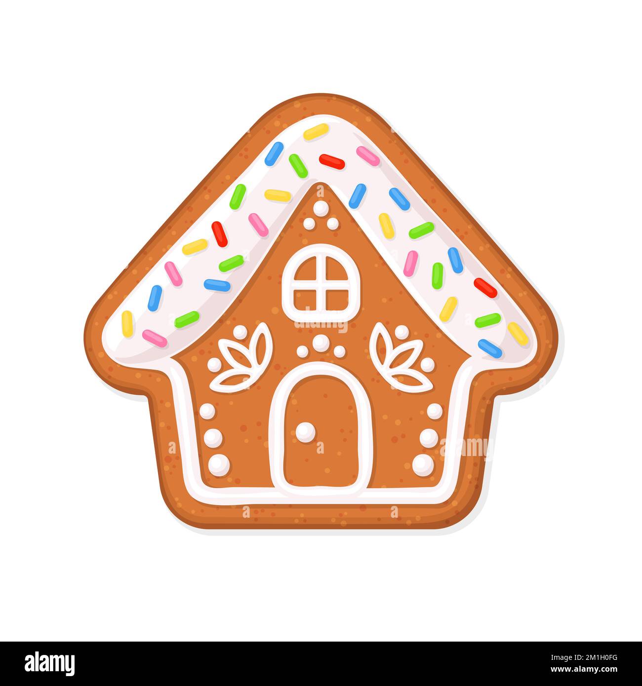 Cute Gingerbread House Clip Art