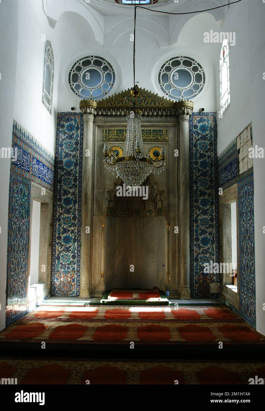 Located in Istanbul, Turkey, Mehmet Aga Mosque was built in the 16th ...