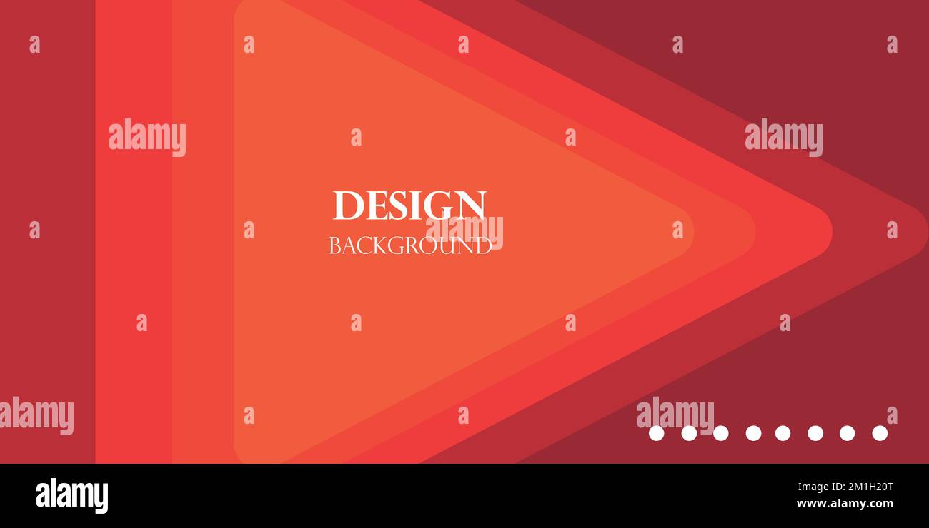 Rounded triangles in reddish tones on a maroon background Stock Vector ...