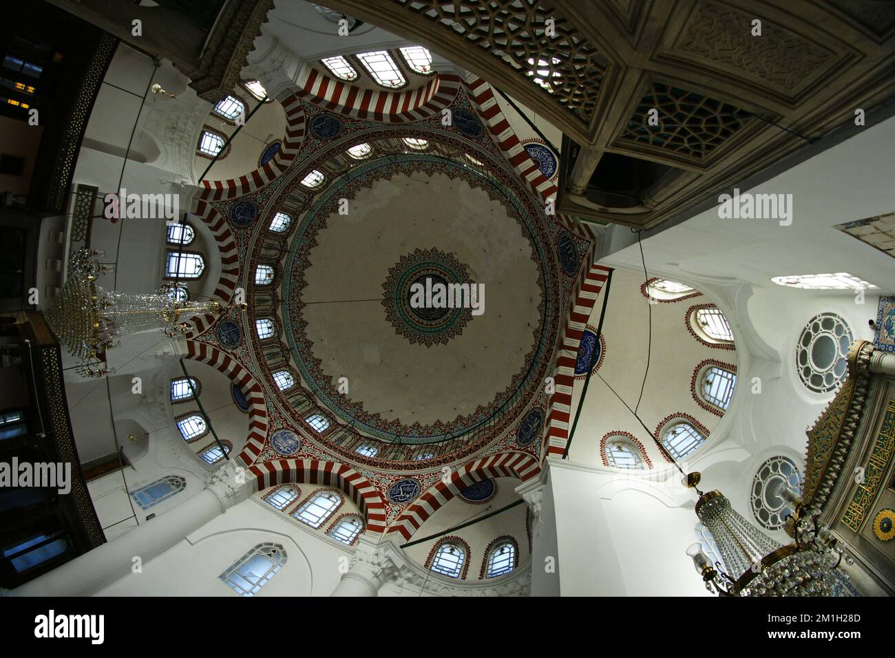 Located in Istanbul, Turkey, Mehmet Aga Mosque was built in the 16th ...