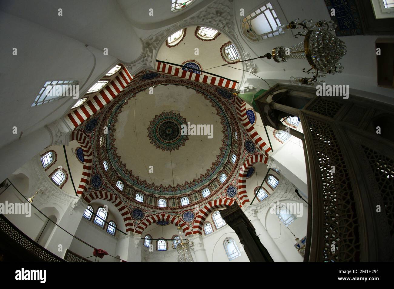 Located in Istanbul, Turkey, Mehmet Aga Mosque was built in the 16th ...