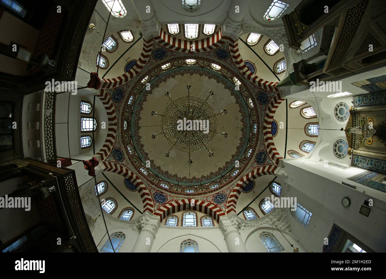 Located in Istanbul, Turkey, Mehmet Aga Mosque was built in the 16th ...