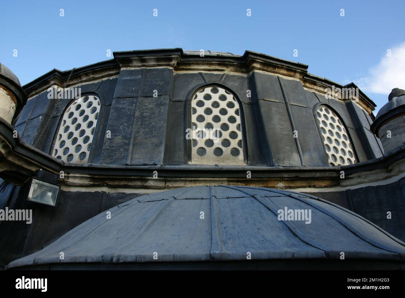 Located in Istanbul, Turkey, Mehmet Aga Mosque was built in the 16th ...