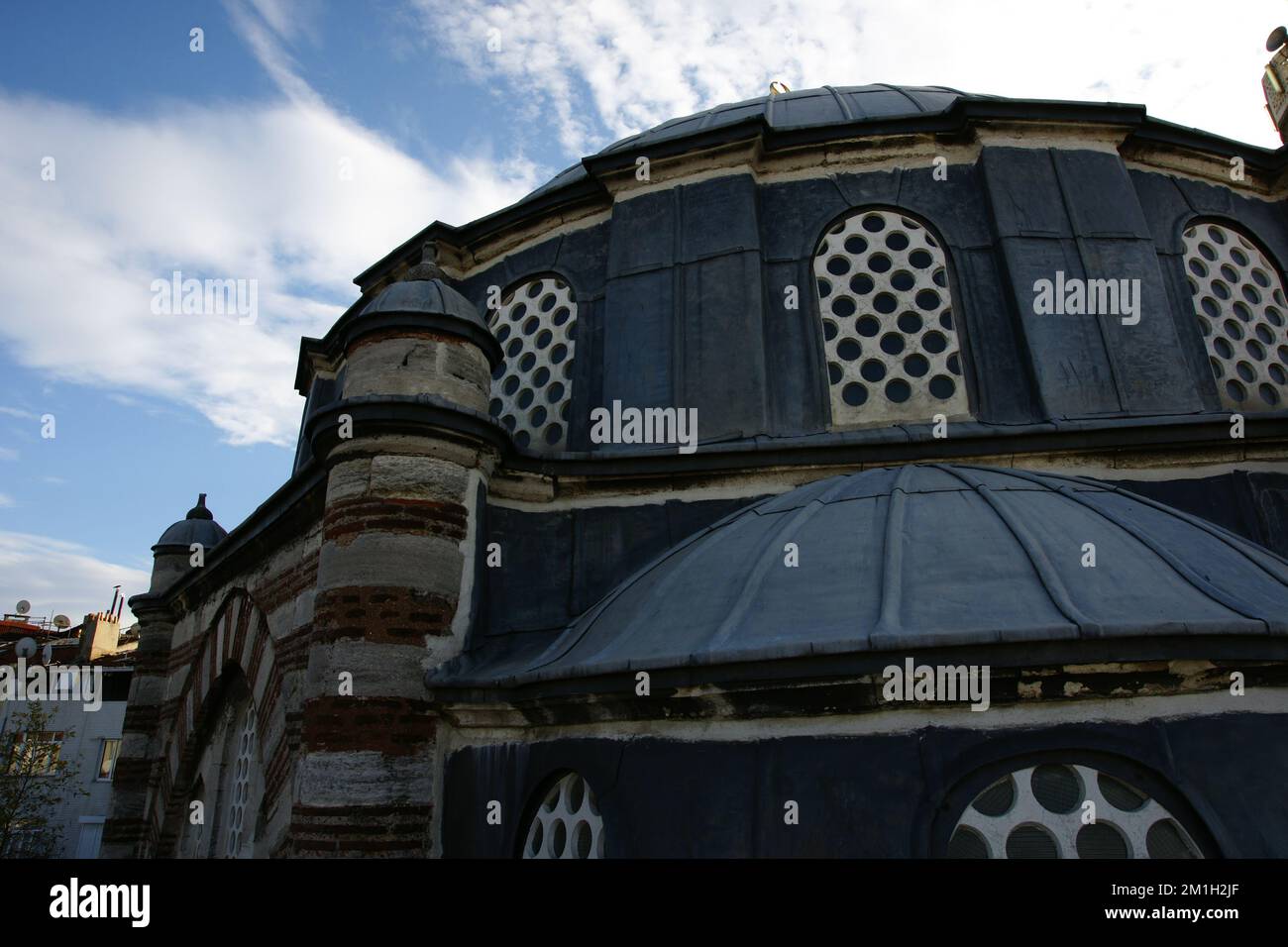 Located in Istanbul, Turkey, Mehmet Aga Mosque was built in the 16th ...