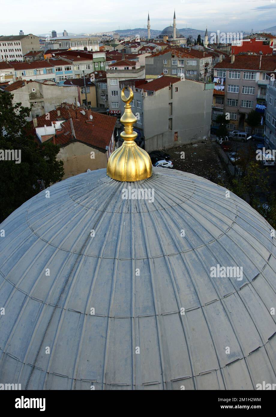 Located in Istanbul, Turkey, Mehmet Aga Mosque was built in the 16th ...