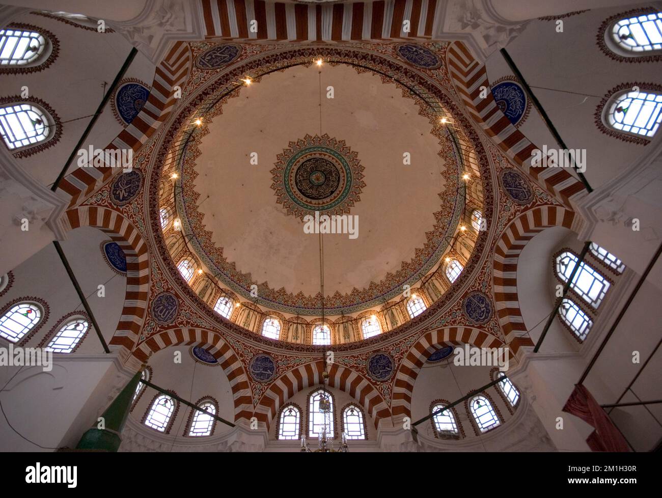 Located in Istanbul, Turkey, Mehmet Aga Mosque was built in the 16th ...
