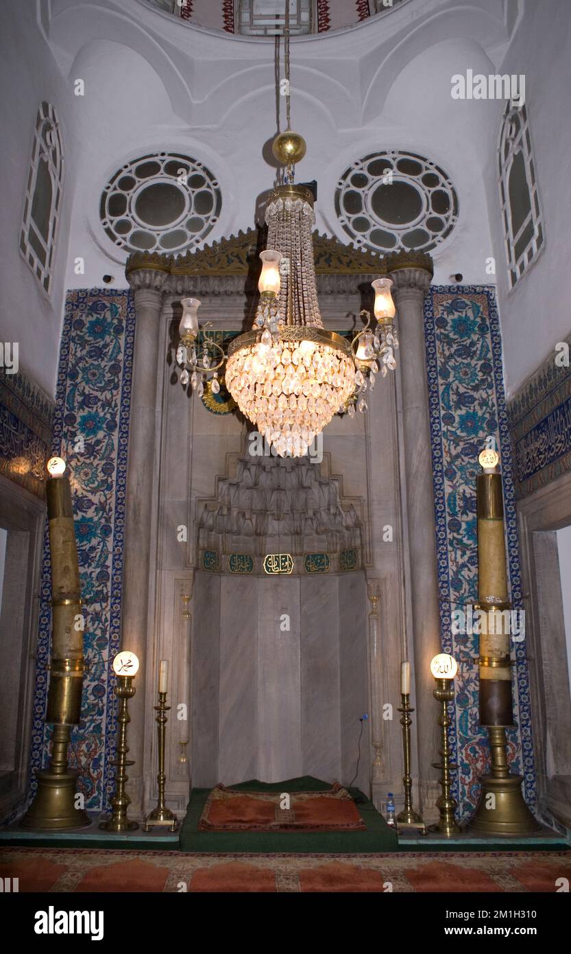 Located in Istanbul, Turkey, Mehmet Aga Mosque was built in the 16th ...