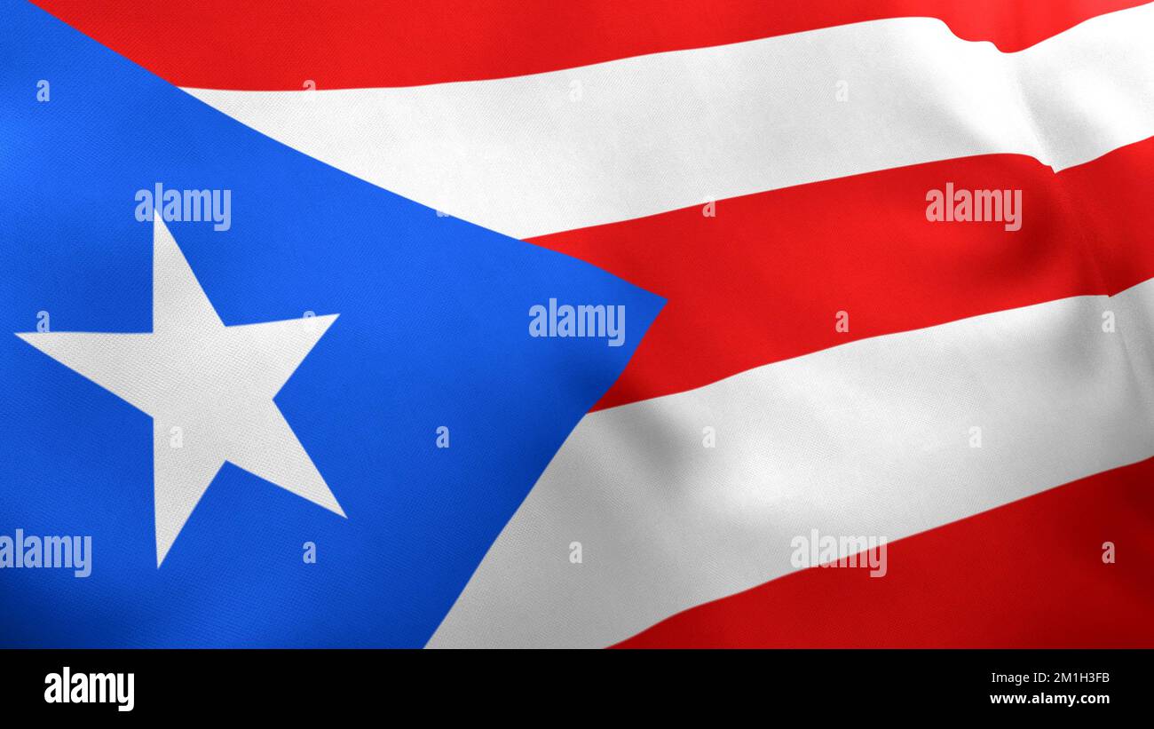 Puerto rico flag hi-res stock photography and images - Alamy