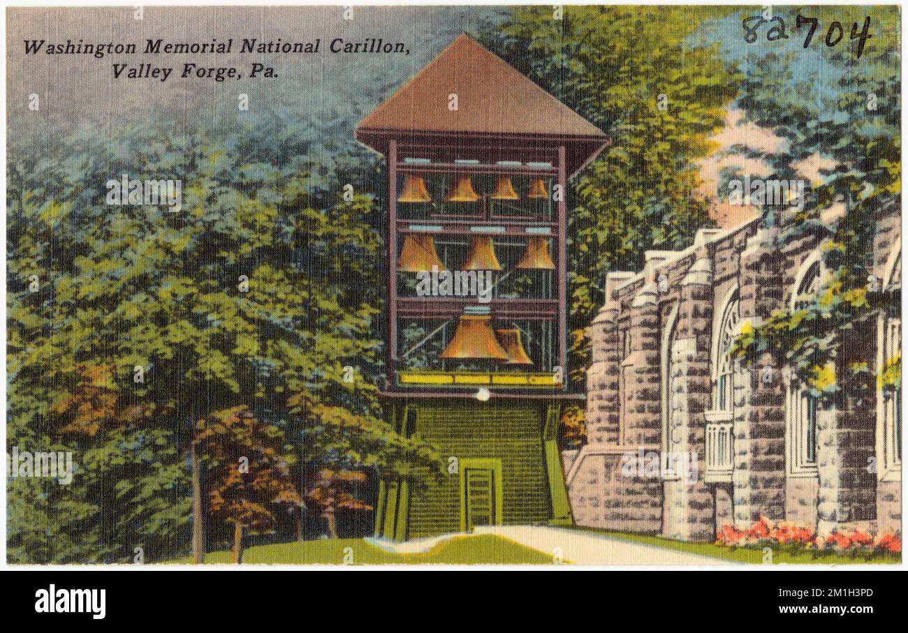 Washington Memorial National Carillon, Valley Forge, Pa. , Monuments ...