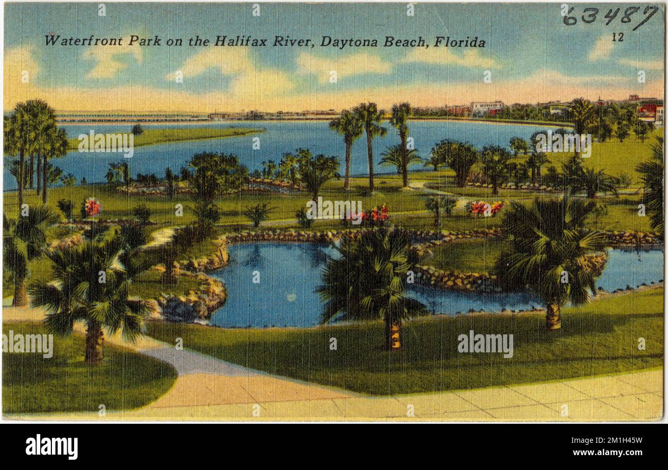 Waterfront Park on the Halifax River, Daytona Beach, Florida , Parks ...