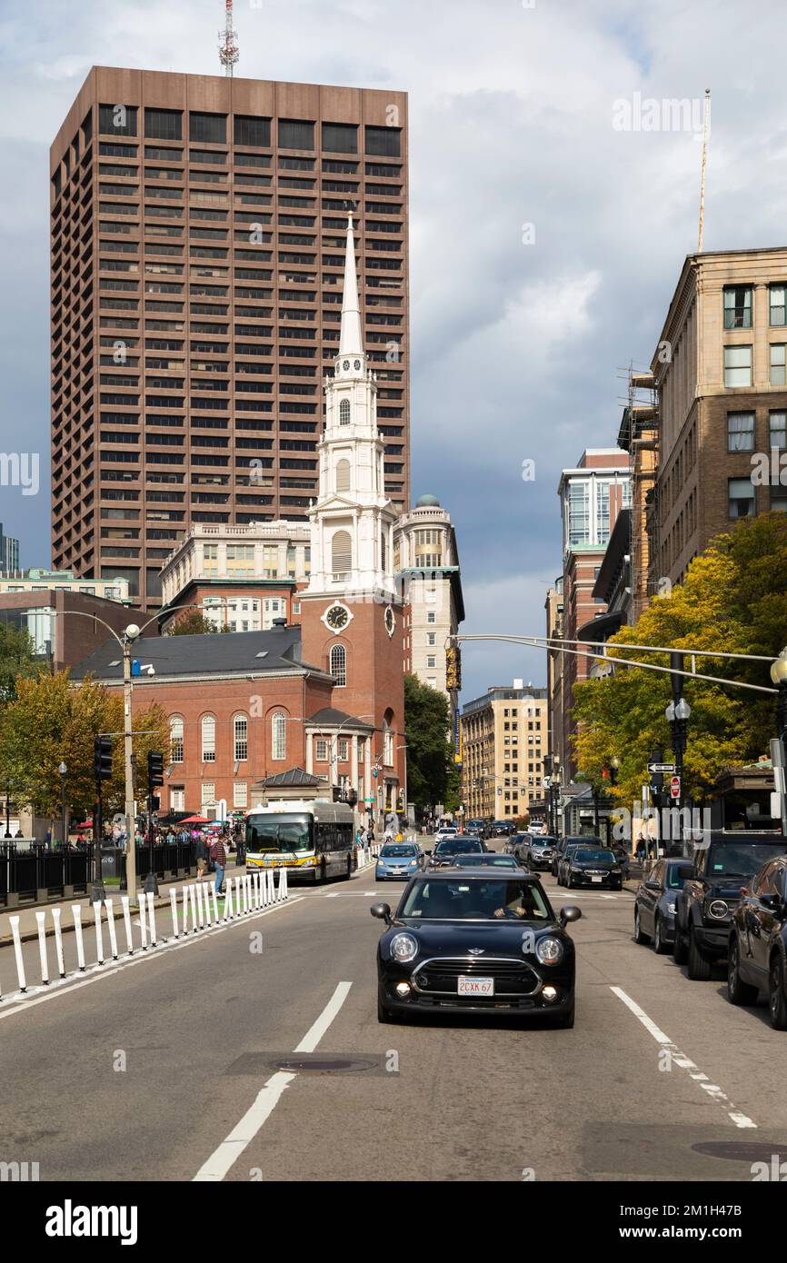 Park Street Church, Boston, Massachusetts, USA Stock Photo - Alamy