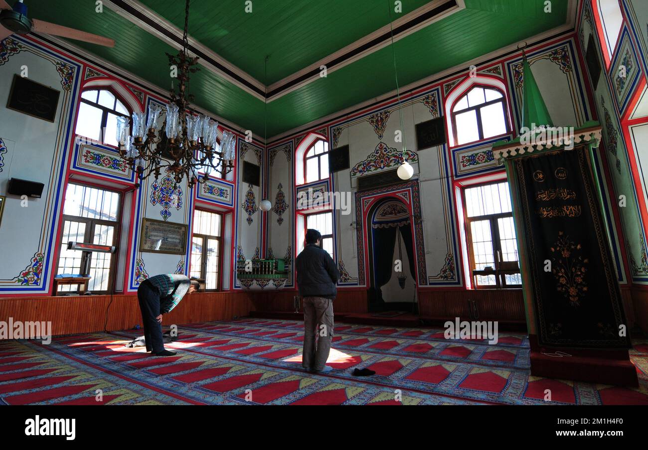 Historical Makbul ibrahim Pasha Mosque in Istanbul, Turkey Stock Photo ...