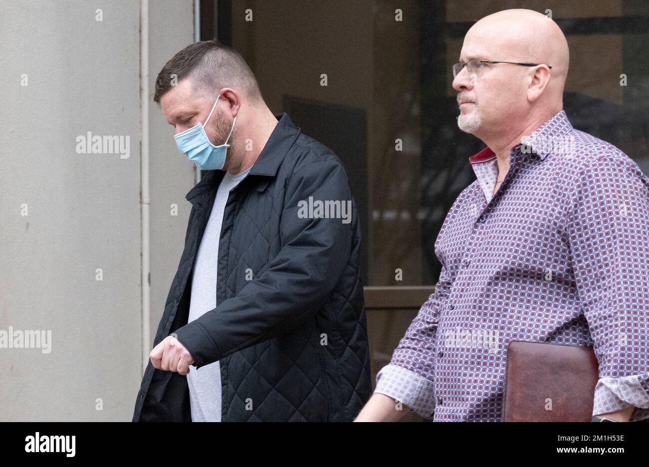 University of Texas men's basketball coach CHRIS BEARD (l) leaves the ...