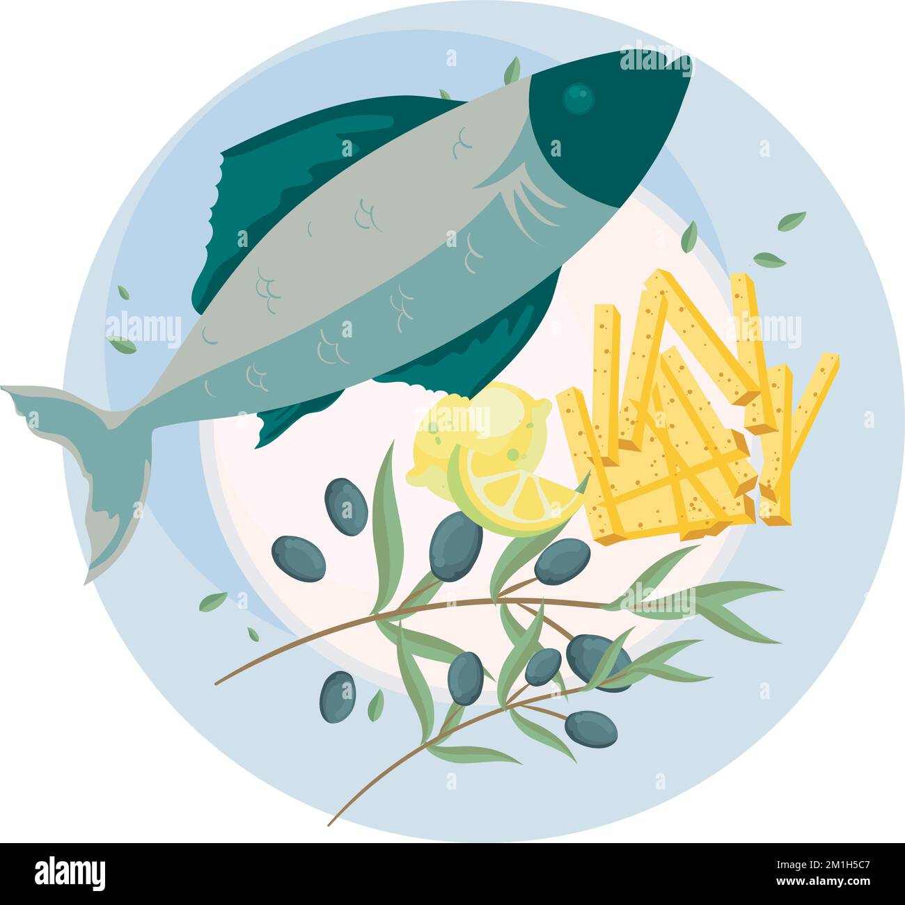 Chips and peas Stock Vector Images - Alamy