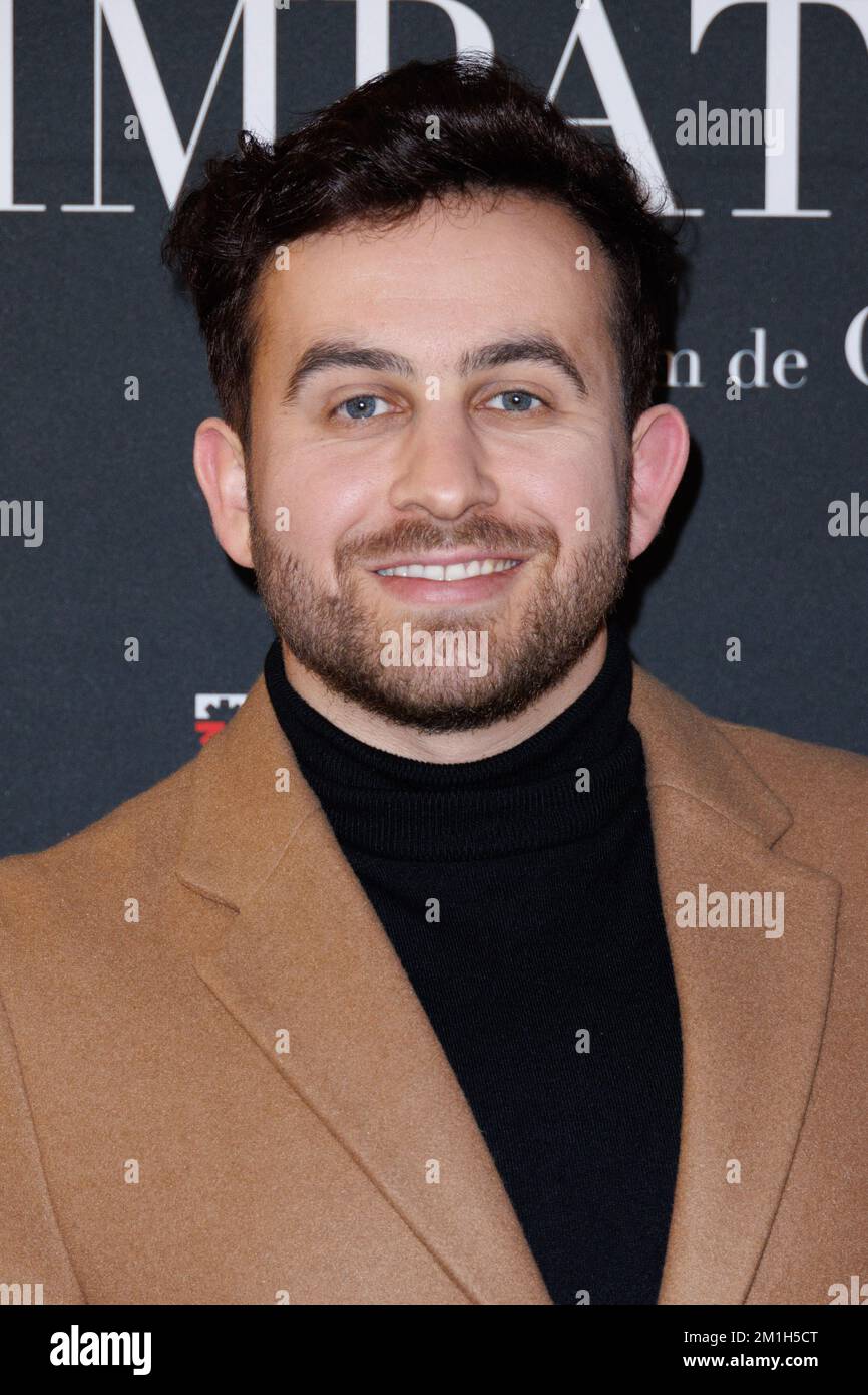Paris, France on December 12, 2022. Director Quentin Delcourt attending ...