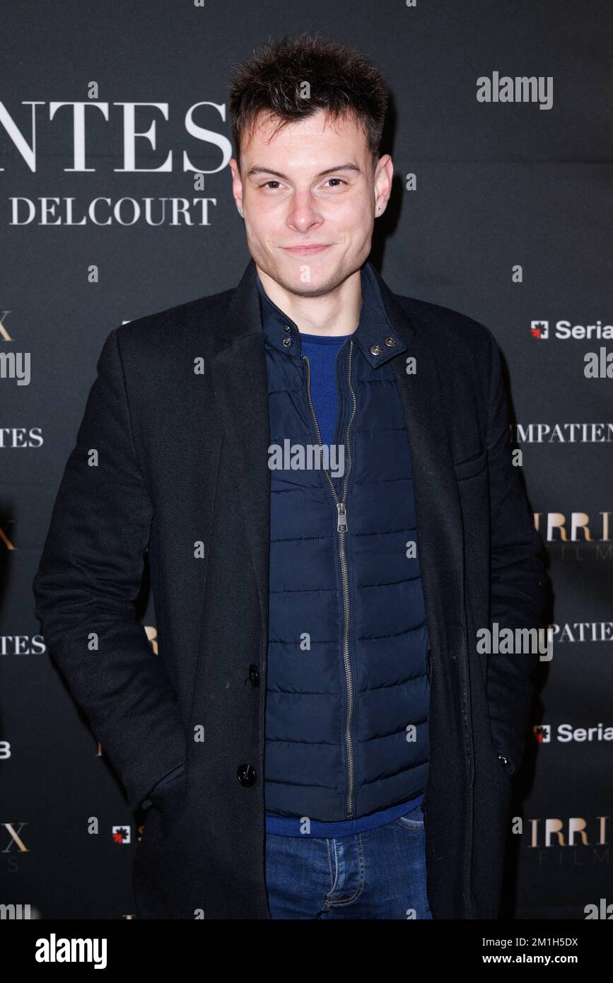 Paris, France on December 12, 2022. Tanguy Cabot attending the premiere ...
