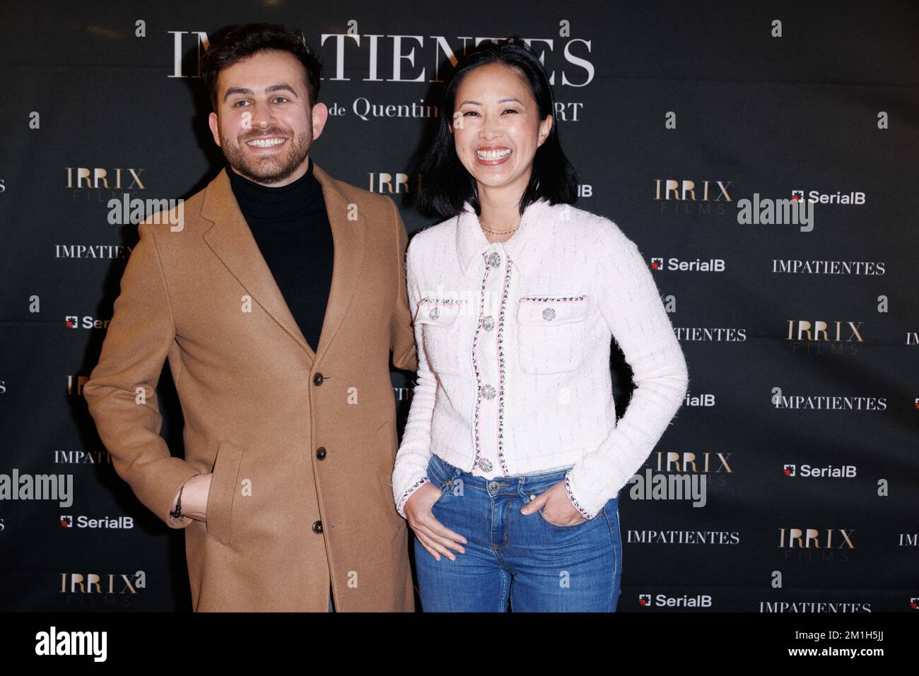 Paris, France on December 12, 2022. Director Quentin Delcourt, Linh Dan Pham attending the ...