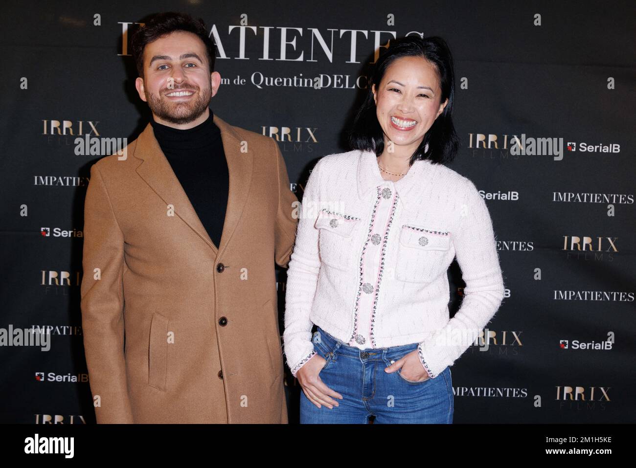 Paris, France on December 12, 2022. Director Quentin Delcourt, Linh Dan Pham attending the ...