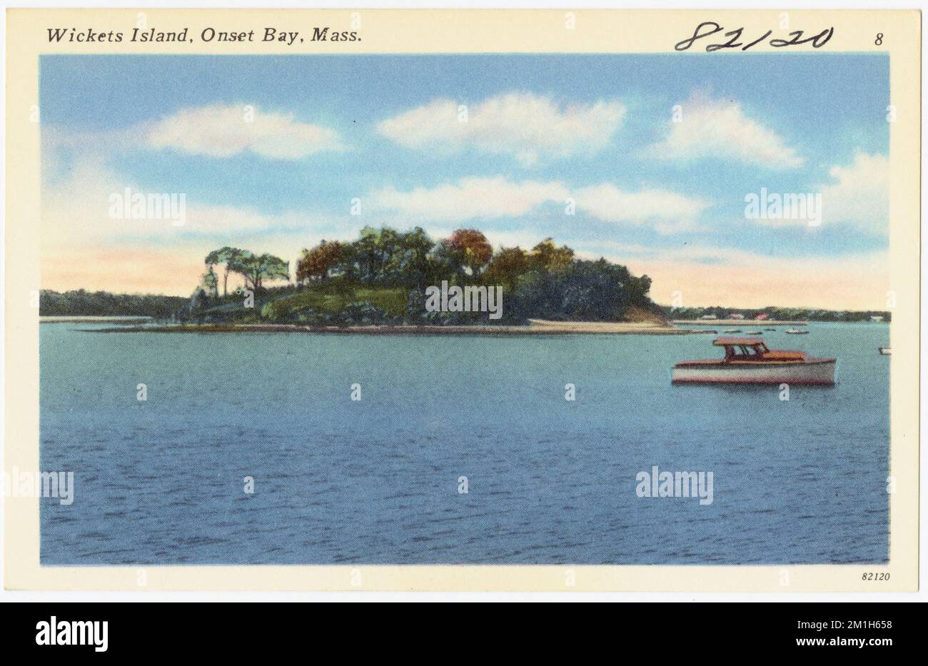 Wickets Island, Onset Bay, Mass. , Islands, Tichnor Brothers Collection ...