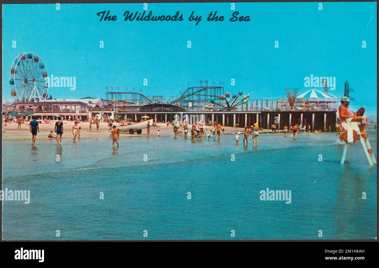 The Wildwoods by the Sea , Beaches, Amusement parks, Piers & wharves ...